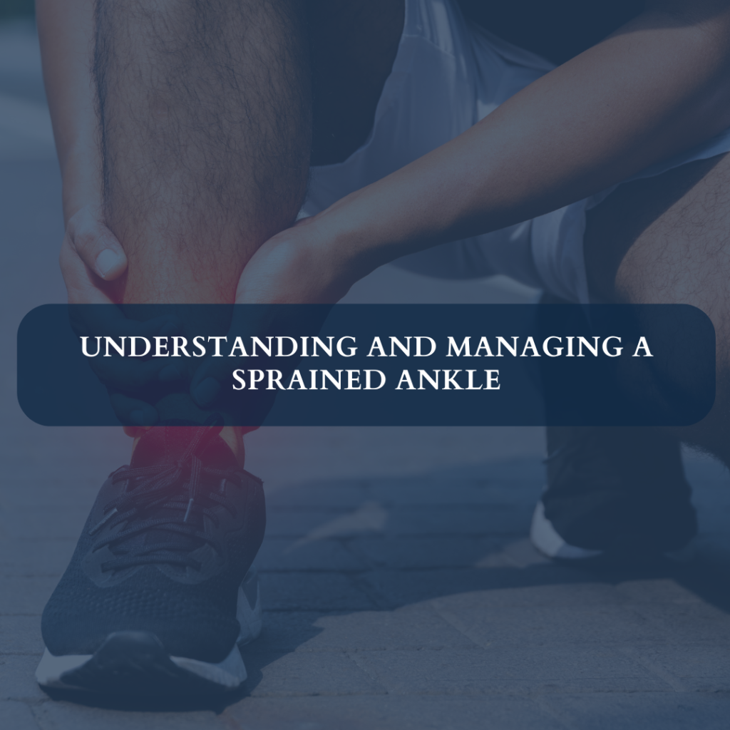 Sprained ankle Diagnose, treatment and exercises